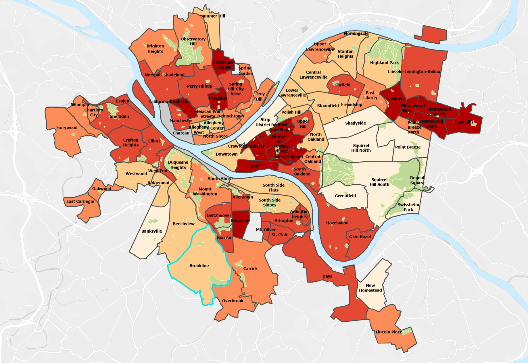 Neighborhood Profile: Brookline – The Pittsburgh Neighborhood Project