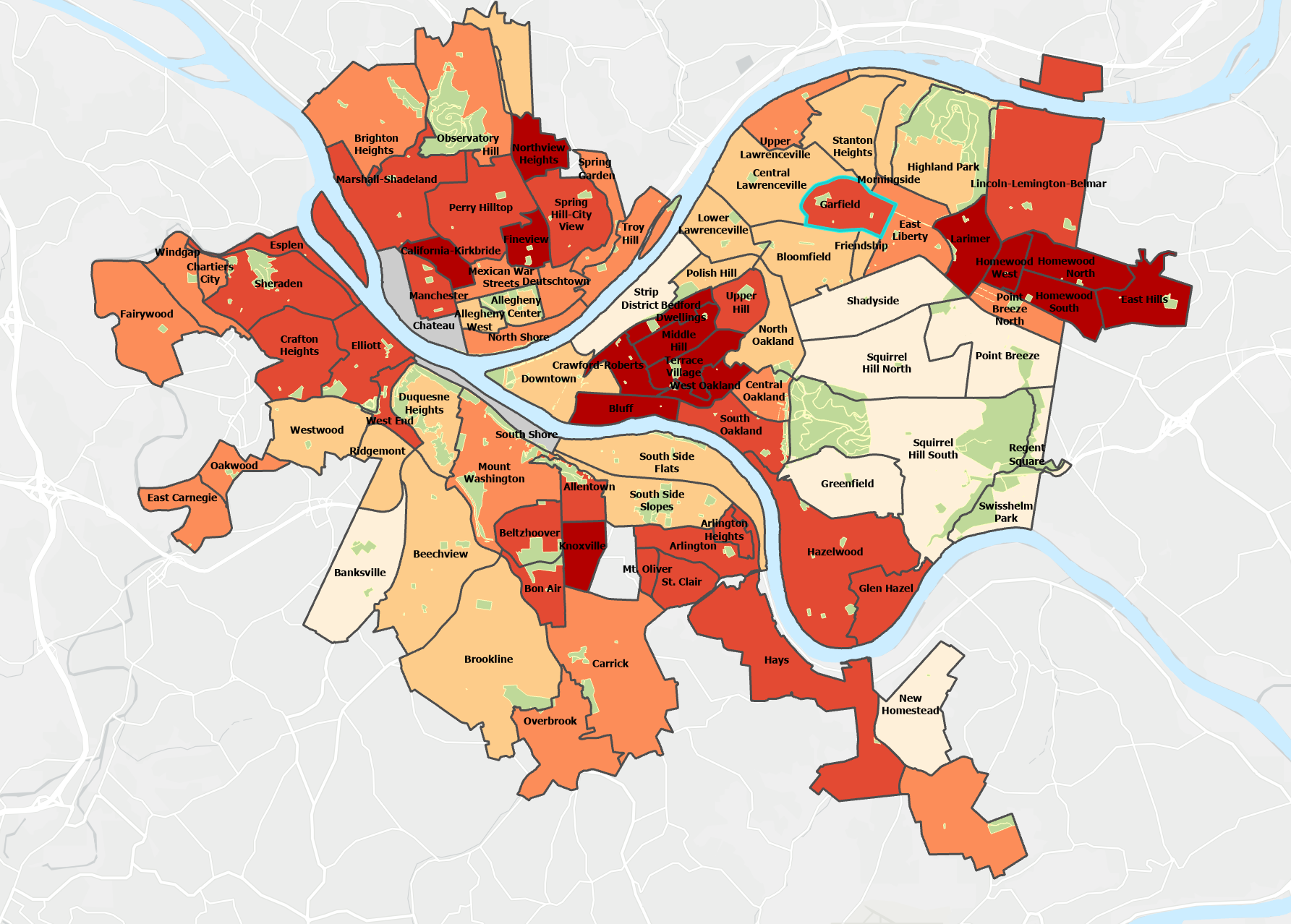 Neighborhood Profile: Garfield – The Pittsburgh Neighborhood Project